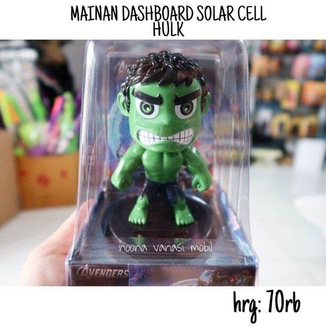 mainan dashboard pajangan boneka dashboard super hero hulk noona ...