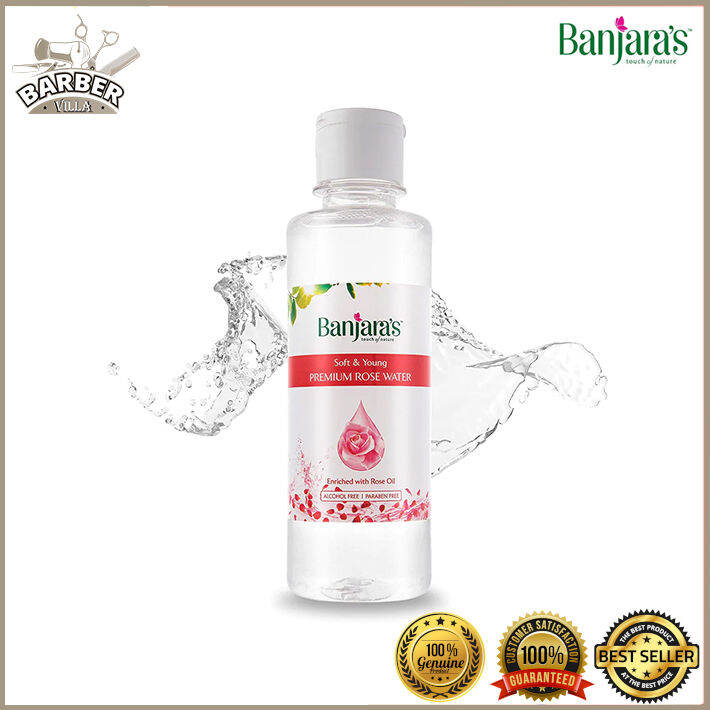 Banjara's Premium Rose Water 60ml, 120ml, 250ml | Lazada