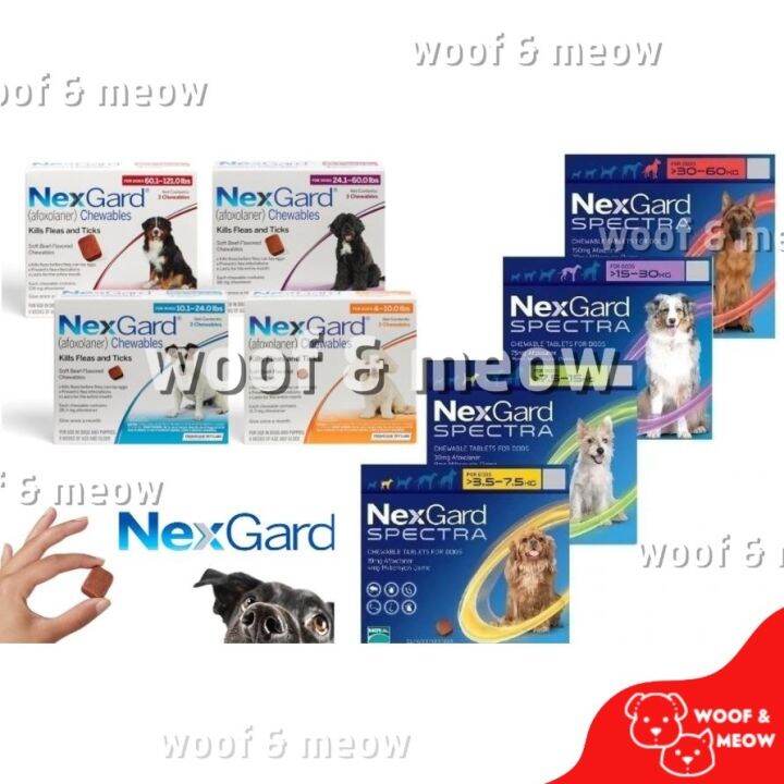 Nexgard Spectra 1 Tablet and Nexgard afloxaner | Lazada PH