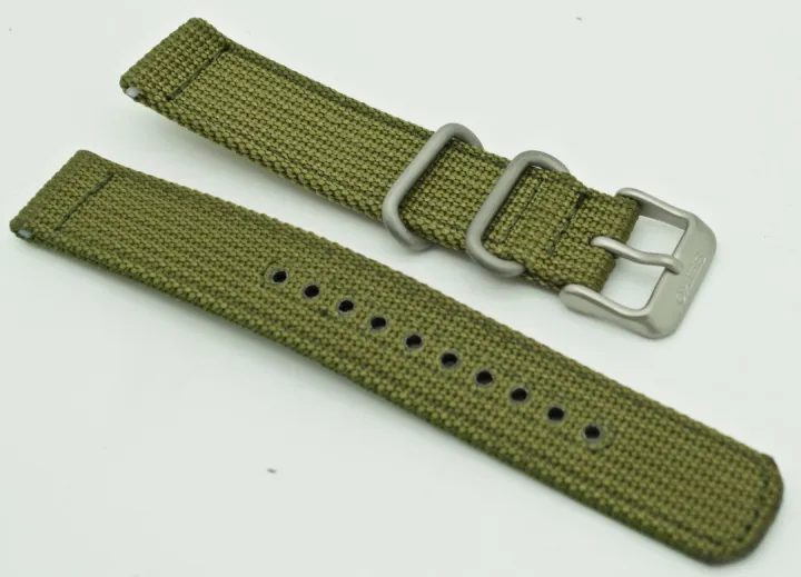 Genuine Seiko_18mm Cloth Nylon Military Automatic Watch Band | Lazada