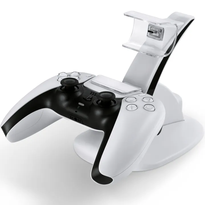 Wireless Charging Stand Joystick Gamepad Dual Charging Dock Cradle with ...