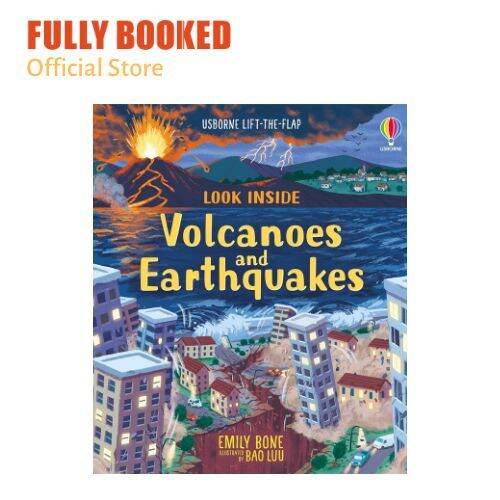 Look Inside: Volcanoes and Earthquakes (Board Book) | Lazada PH