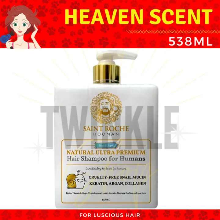 Saint Roche Hooman Shampoo - Natural Ultra Premium Heaven Scent ♥ 538ml ...