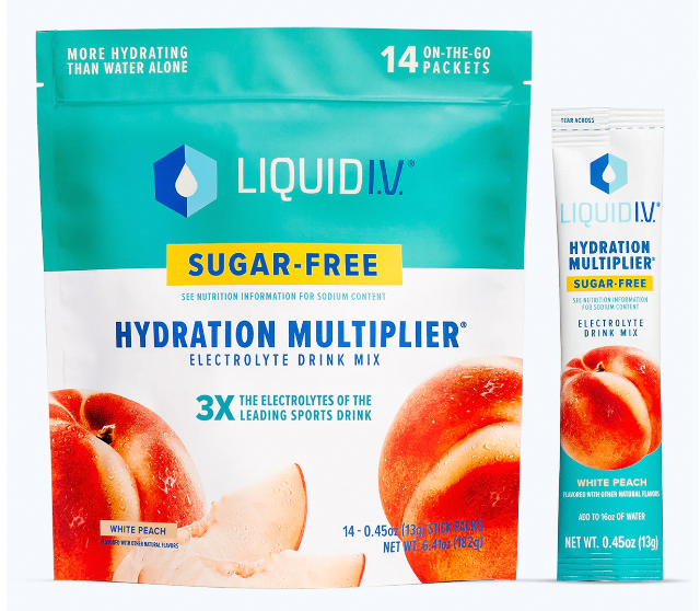 Liquid IV Hydration Energy Multiplier Sugar Free (14 pcs) | Lazada.co.th