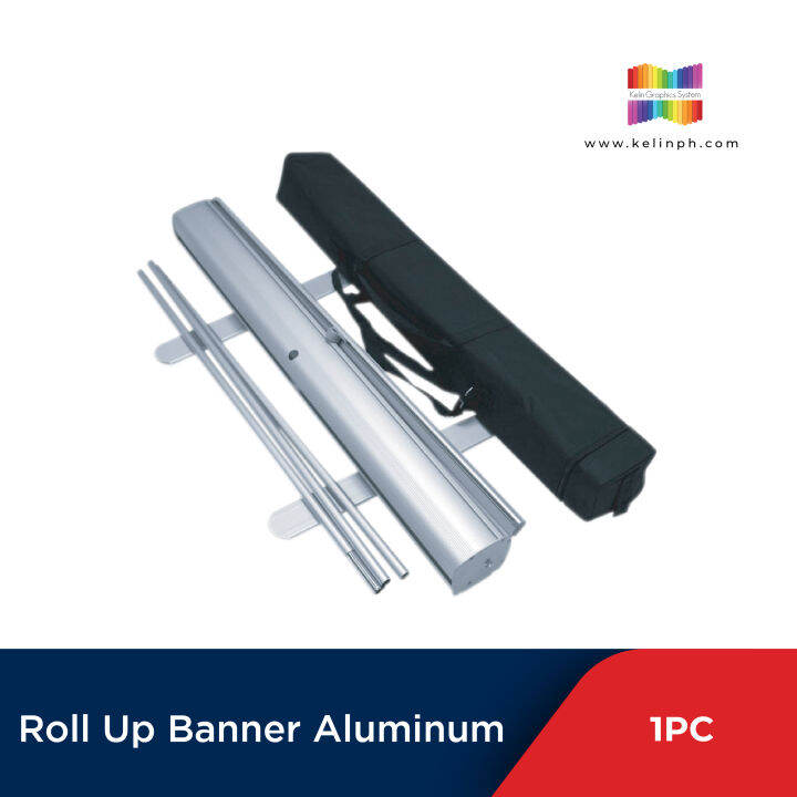 KGS Roll Up Aluminum Banner 33" x 78" | 85cm x 200cm | For Tarpaulin ...