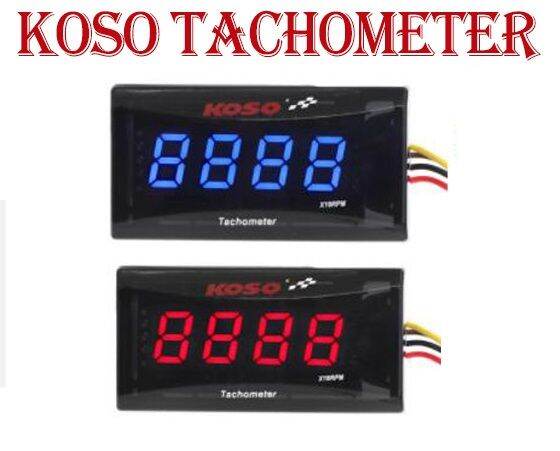 [shipping from Malaysia] 0~20000 RPM Koso Digital Square Koso Mini RPM ...