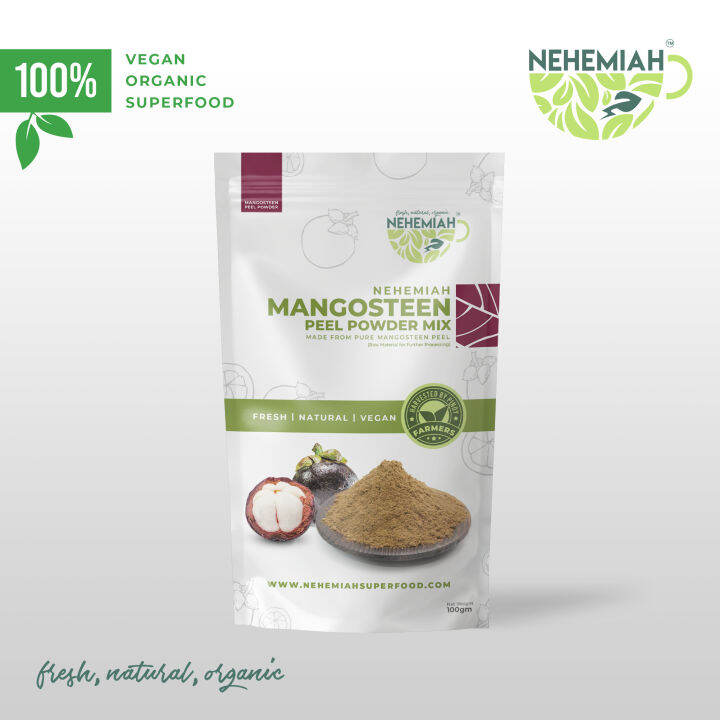 Mangosteen Powder All Organic Natural Pure Nehemiah Superfood Non-GMO ...