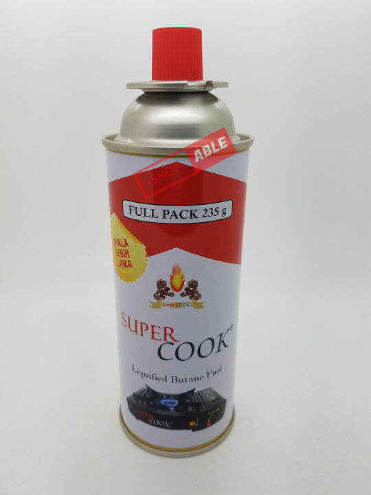 Super Cook Liquified Butane Fuel / Isi Ulang Gas Portable - SHOPABLE ...