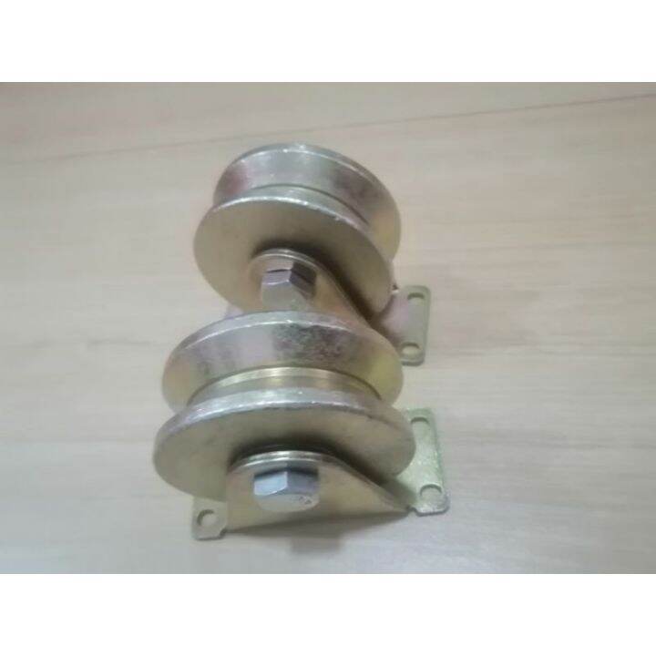 Sliding Gate Wheels Pulley Trolley V Groove | Lazada PH