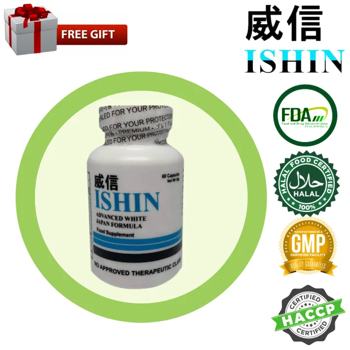 "Skin Like Snow!" 1 Bottle (60 Capsules) Authentic & Original Imported ...