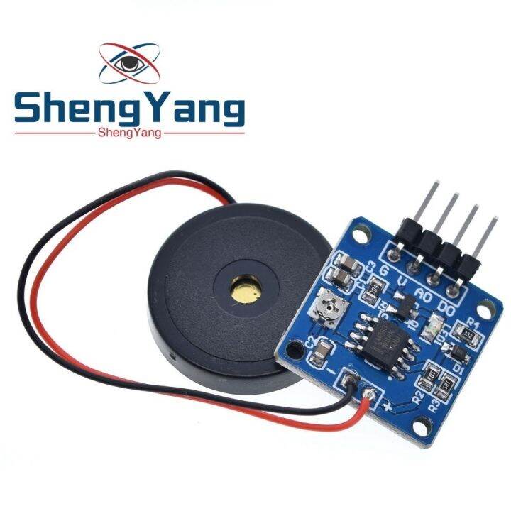 Piezoelectric shock tap sensor Vibration switch module piezoelectric ...
