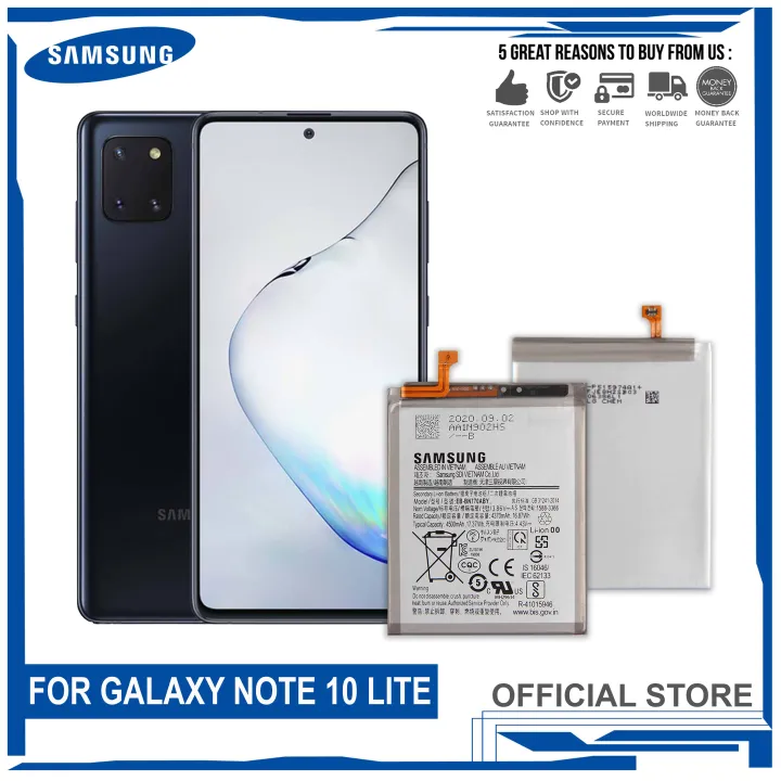 For Samsung Galaxy Note 10 Lite Battery Original | Model: EB-BN770ABY ...