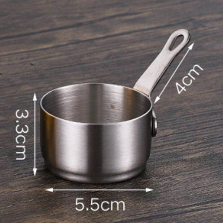 Sauce Pan Pot Gravy 304 Stainless Steel Milk Pot Stockpots Non Stick ...