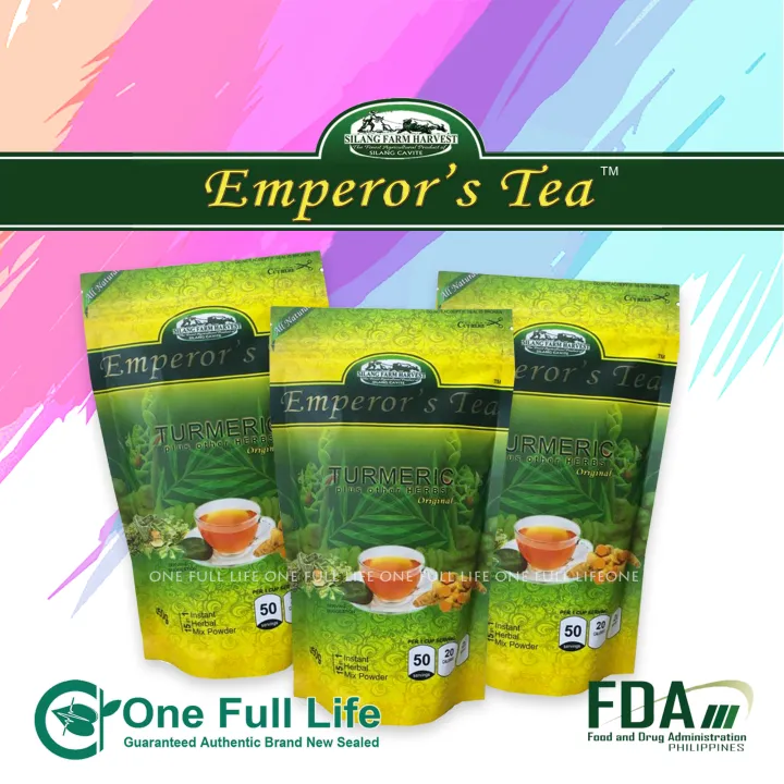 Emperor's Tea Turmeric Plus Other Herbs 350g x 3 PACKS | Lazada PH