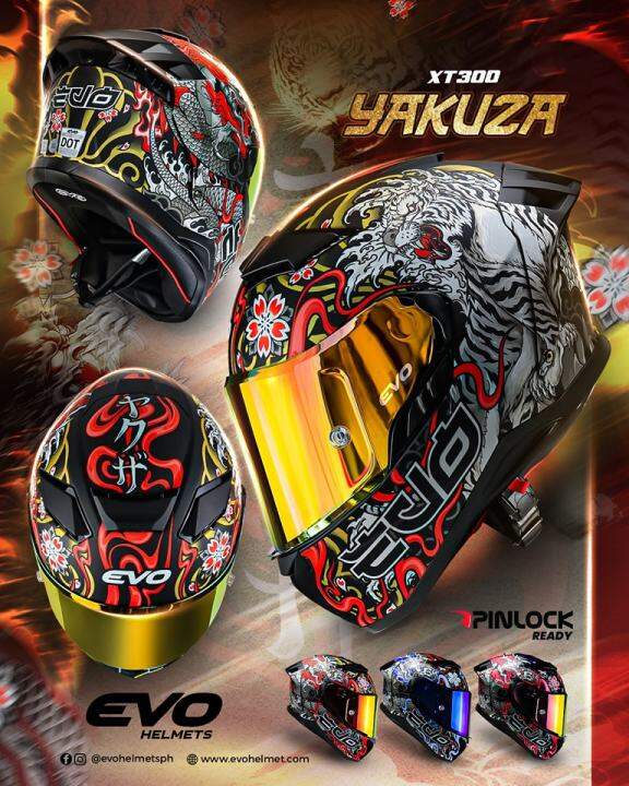 XT300 YAKUZA FULL FACE | Lazada PH
