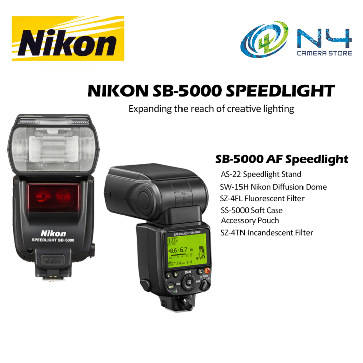 Nikon SB-5000 AF Speedlight ( NIKON MALAYSIA ) | Lazada