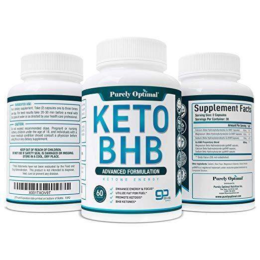 EXPIRY 11/2022 Purely Optimal KETO BHB | Advanced Formulation Ketone ...