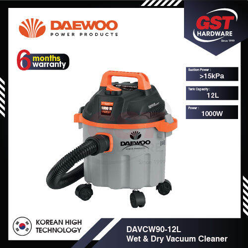 Daewoo Vacuum Cleaner Wet and Dry (12L / 15L / 20L / 30L) Vacum Vacuum ...