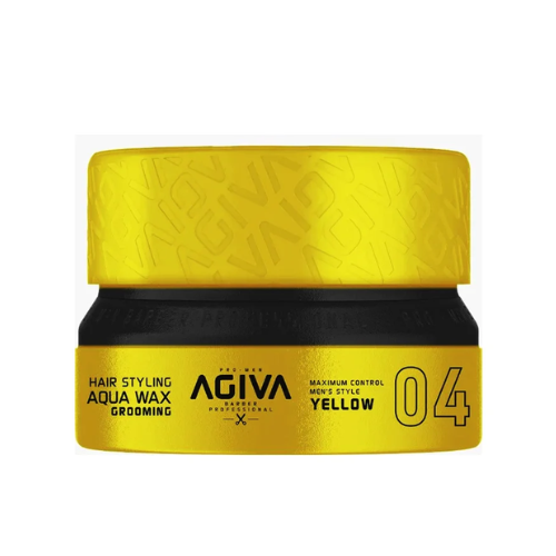 POMADE AGiVA 04 - Aqua Wax Grooming [Yellow] | Lazada