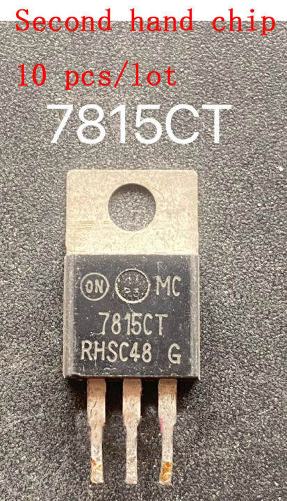 ท่อควบคุม MC7815CT MC7812CT MC7805CT MC7912CT มือสอง10ชิ้น/ล็อต ...