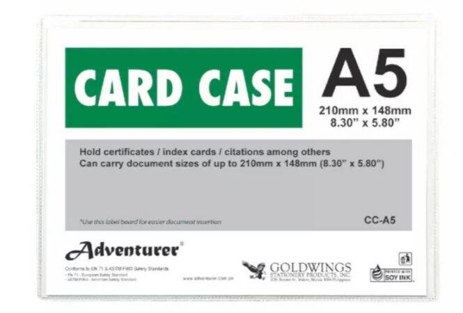 Adventurer Card Case A5 | Lazada PH