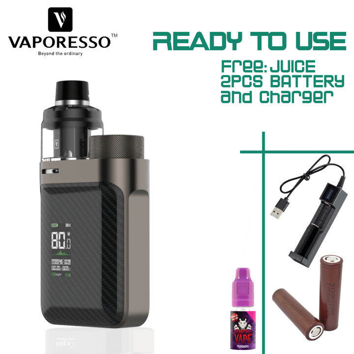 Complete set Legit Vaporesso Px80 Kit 80w with Battery Charger Vape Kit ...