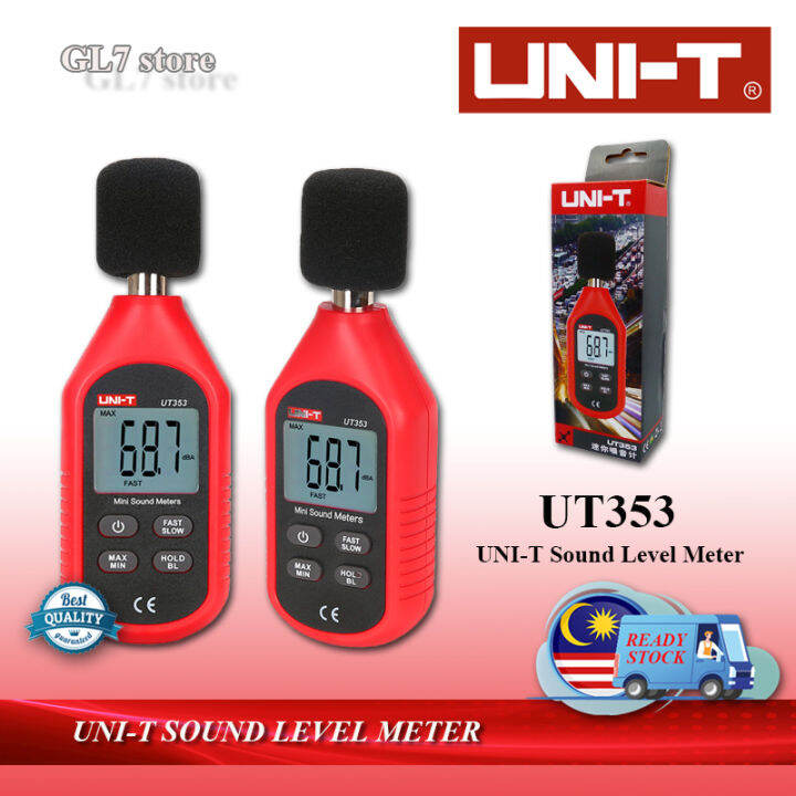 UNI-T MINI SOUND LEVEL METER UT353 METER PARAS BUNYI UNI-T UT353 | Lazada