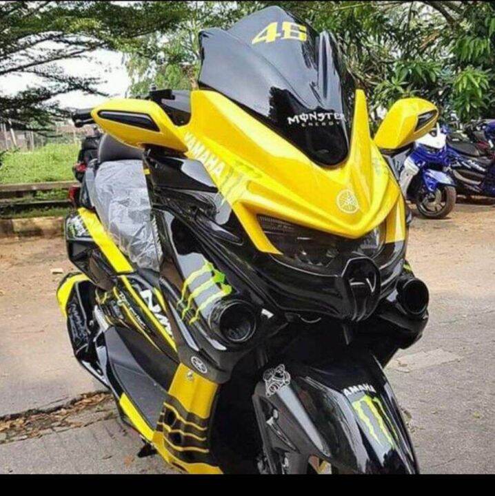 sepaket body nmax model predator , modifikasi nmax model predator ...