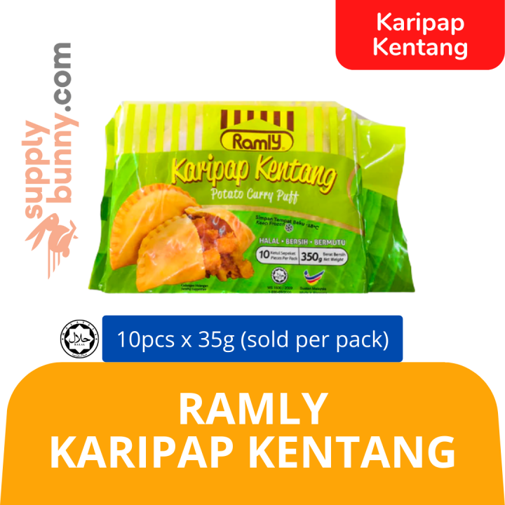 KLANG VALLEY ONLY! Ramly Karipap Kentang 10pcs x 35g(sold per pack ...