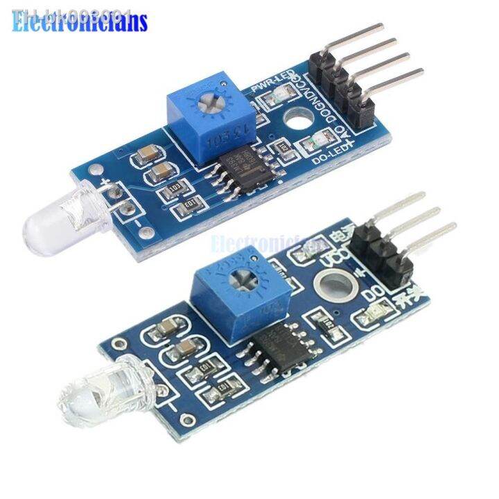 LM393 Light Sensor Module 3Pin/4Pin 3.3V 5V Photosensitive Diode Sensor Detection Module with ...