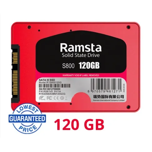 RAMSTA SSD 120GB/240GB/512GB/1TB 2.5inc S800 SATA III SOLID STATE DRIVE ...