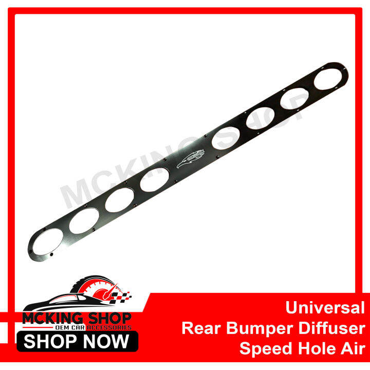 Golden Eagle Car Universal Rear Bumper Diffuser Speed Hole Rear Air 8 ...