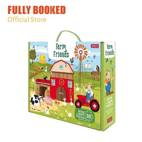 Farm Friends: Book & Giant Puzzle (Board Book) | Lazada PH