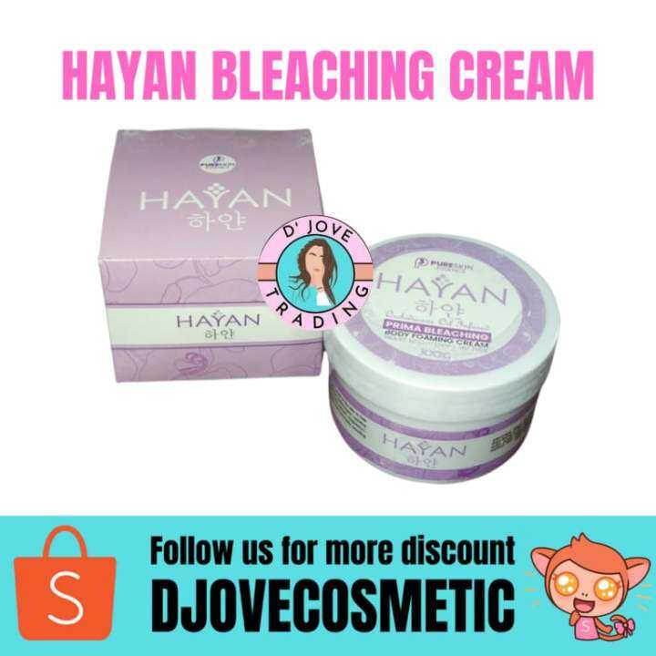 Original PureSkin Essence Hayan Prima Bleaching Foaming Cream with ...