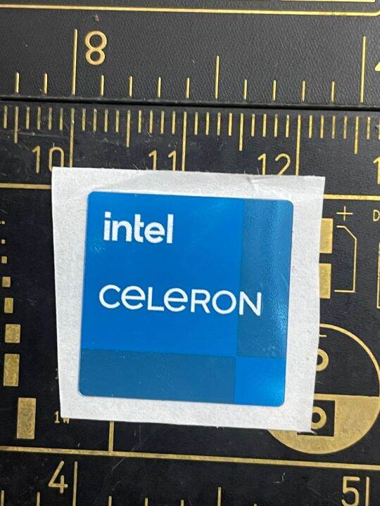 Sticker stiker logo intel Celeron 11th gen ori | Lazada Indonesia