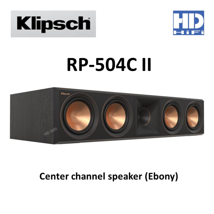 Klipsch RP-504C II Center speaker (Ebony) | Lazada.co.th