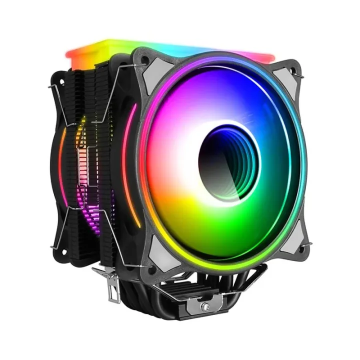 CPU COOLER TSUNAMI PROTECTOR 1265K HEXA-PIPE ARGB(BLACK) - A0142389 ...