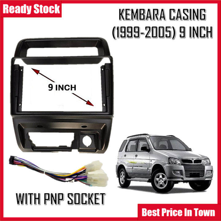 Android Player Casing 9'' Perodua Kembara 1999-2005 Black (WIth PNP ...