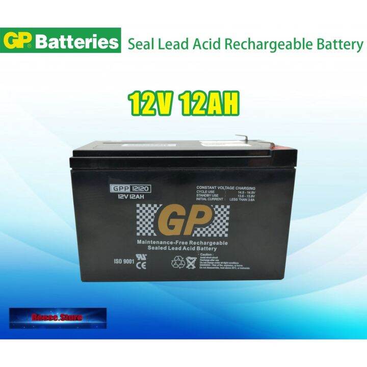 GP Rechargeable Battery DC12V 12AH Seal Lead Acid Rechargeable Battery ...