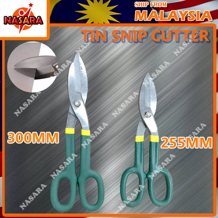 NASARA ~ Tin Snip Cutter 255MM/300MM All Purpose Scissor Cutter For ...