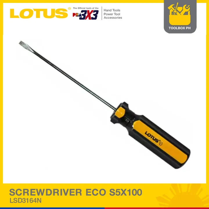 Lotus Toolbox | Screwdriver ECO (-) - Hand Tools | Lazada PH