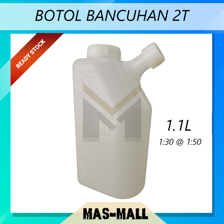 Botol Bancuhan 2T @ Fuel 2T Mixing Bottle (Mesin Rumput Chainsaw Blower ...