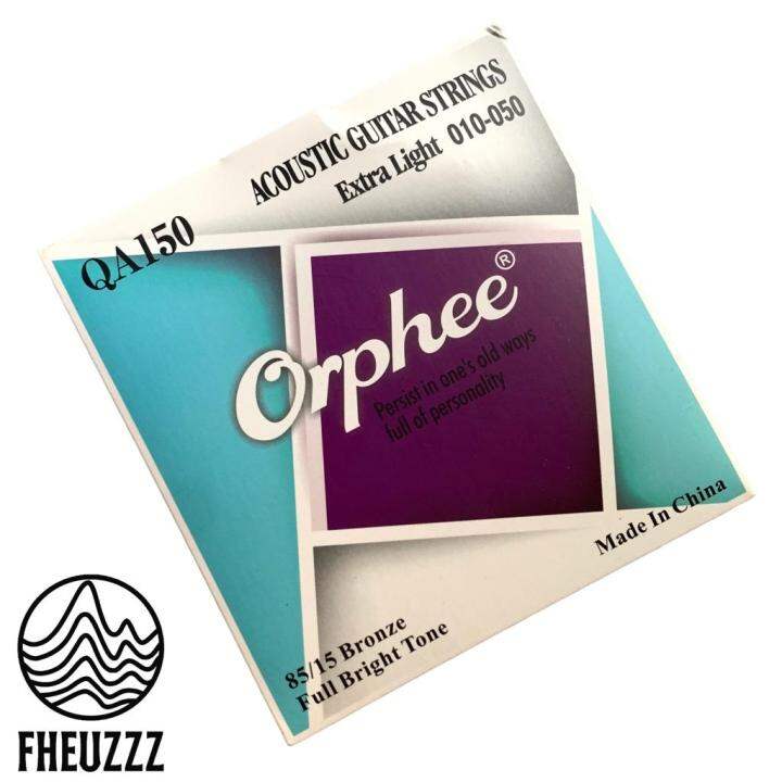 Senar Gitar Guitar Akustik Acoustic Orphee QA150 Ukuran 010 | Lazada ...