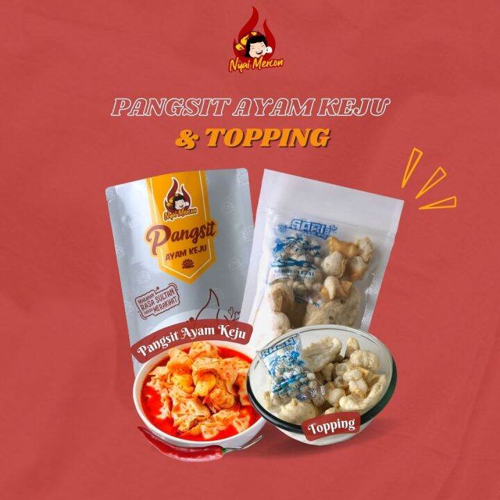 Topping dan Pangsit Keju Makanan Instan | Lazada Indonesia