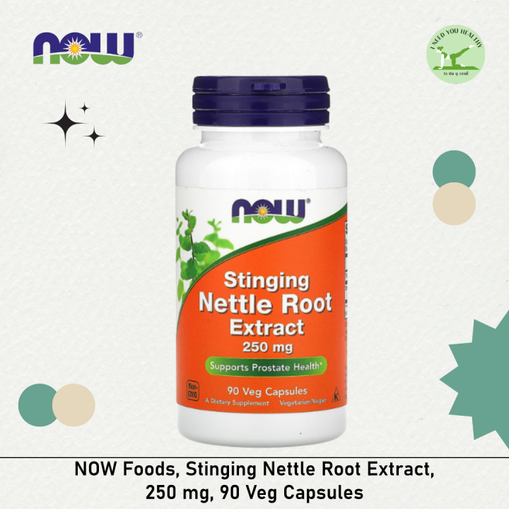 NOW Foods, Stinging Nettle Root Extract, 250 mg, 90 Veg Capsules สาร ...