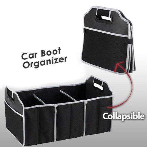KS Car Boot Organizer Collapsible Storage Basket Foldable For: PICK UP ...