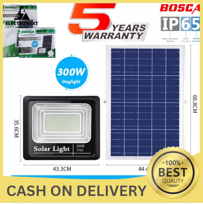 WHS or BOSCA depends on stock 5 Year Warranty 300W Heavy Duty Solar Led ...