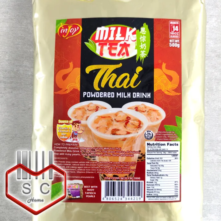 SC Injoy Thai Milk Tea 500g | Lazada PH