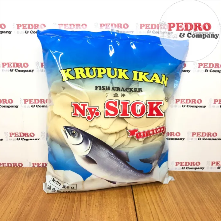 Ny siok krupuk ikan istimewa 500 gram - fish cracker | Lazada Indonesia