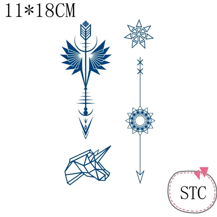 [STC Tattoo]Fake Tattoo Magic Tattoo Sticker Waterproof Long Lasting 15 ...